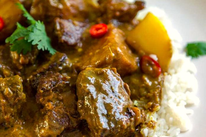 Yellow Curry With Beef